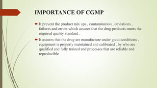 OBJECTIVE AND POLICIES OF CGMP.pptx