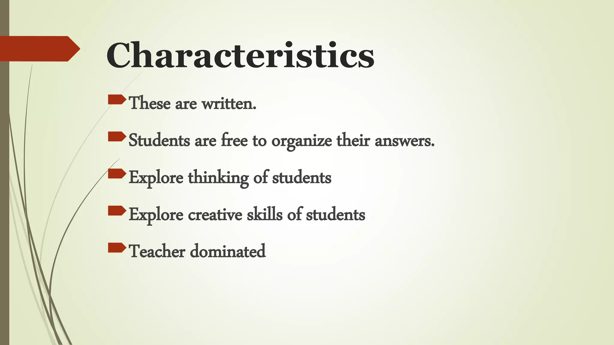 Objective and subjective type test | PPT