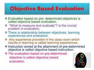 Objective Based and Competency Based Evaluation | PPTX