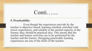 Objective based instruction | PPTX