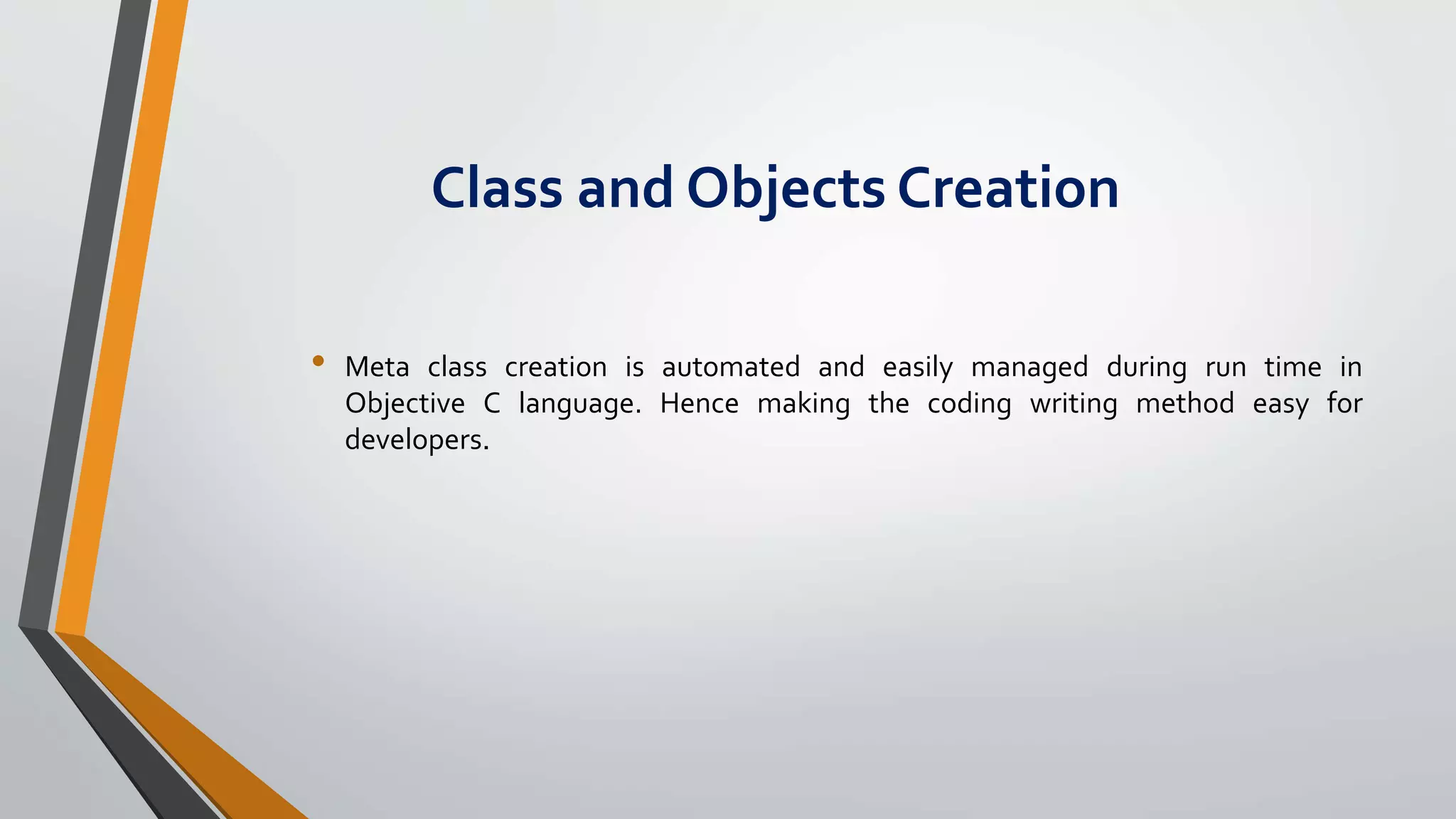 What is unique in Objective C? | PPT