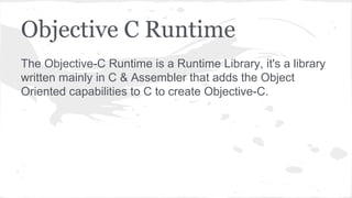 Objective-C Runtime overview | PDF