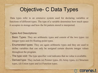 Objective c slide I | PPTX