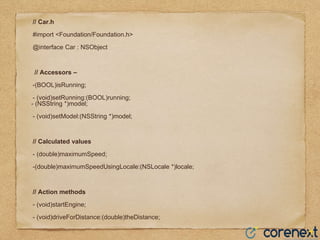Objective c slide I | PPTX | Operating Systems | Computer Software and ...