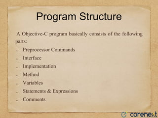 Objective c slide I | PPTX | Operating Systems | Computer Software and ...