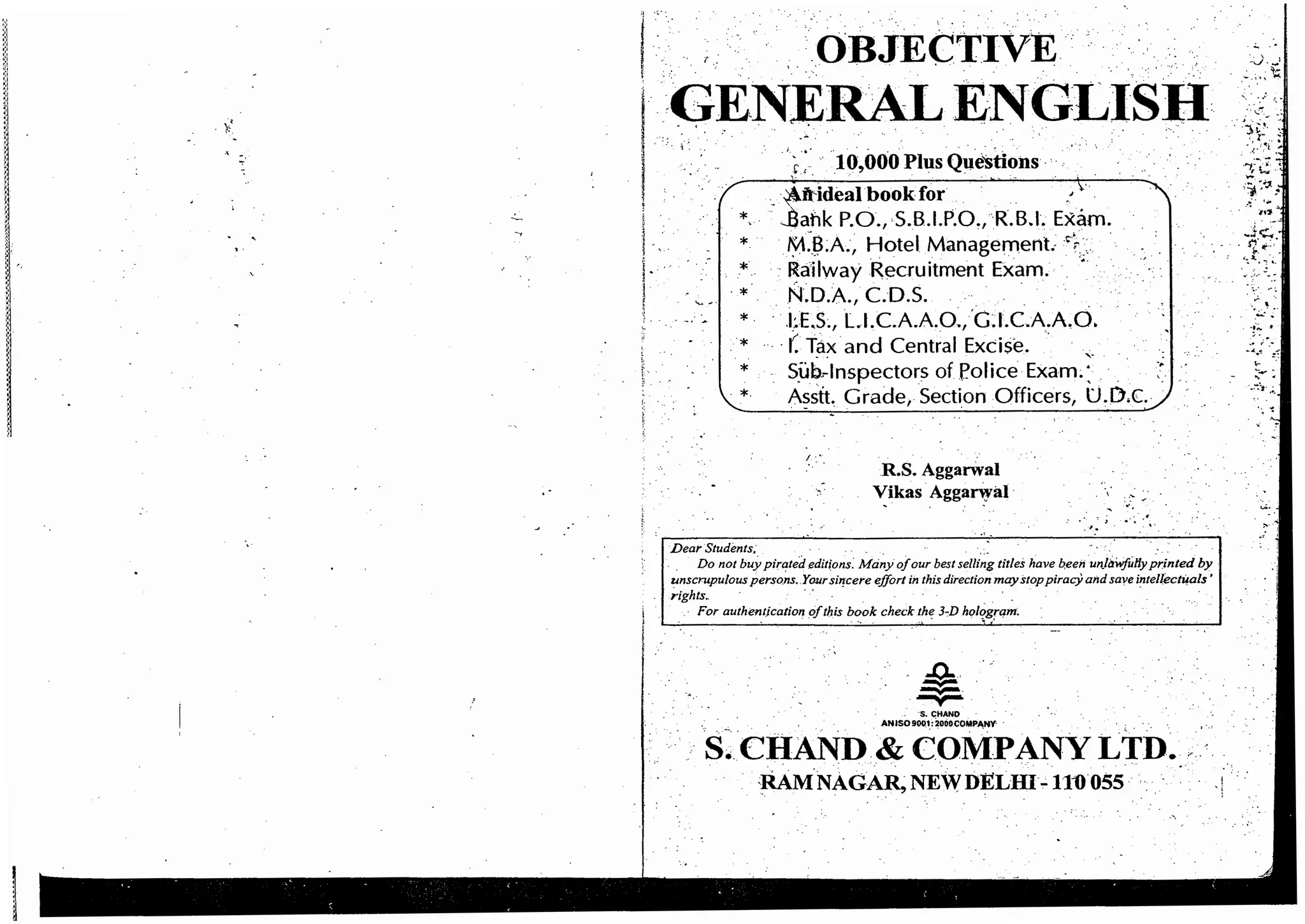 OBJECTIVE_GENERAL_ENGLISH___R-S_AGGARWAL | PPT