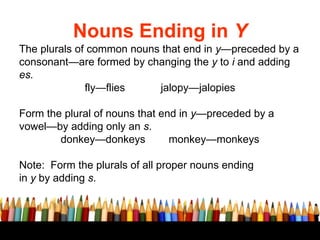 Objective I-1 Identify Correct Noun Forms.ppt