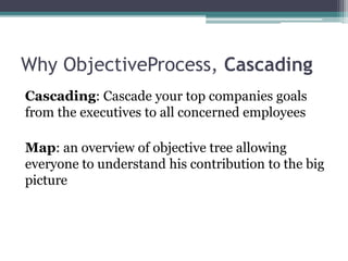 Objective & key results by ObjectiveProcess | PPT