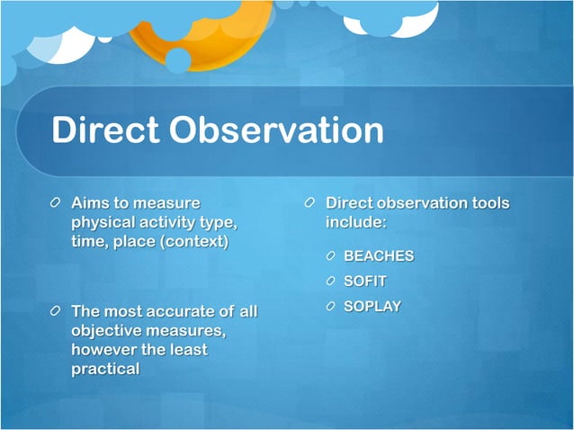 Objective measures of pa | PPTX