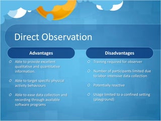 Objective measures of pa | PPTX
