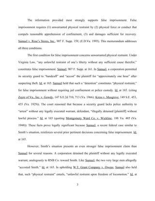 Objective memo | DOC