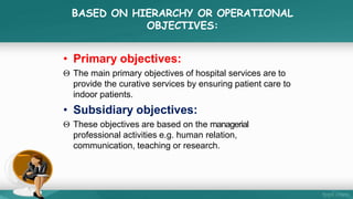 Objective, mission, philosophy | PPTX
