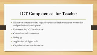 objective of ICT....in educations learningpptx | PPTX