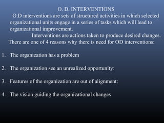 Objective of intervation | PPT