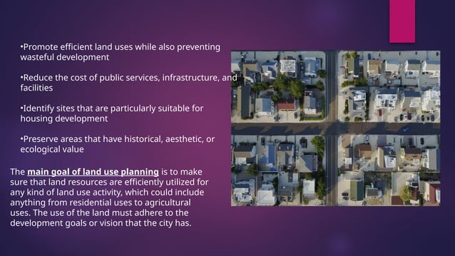 Objective of Land Use planning and importance.pptx | Free Download