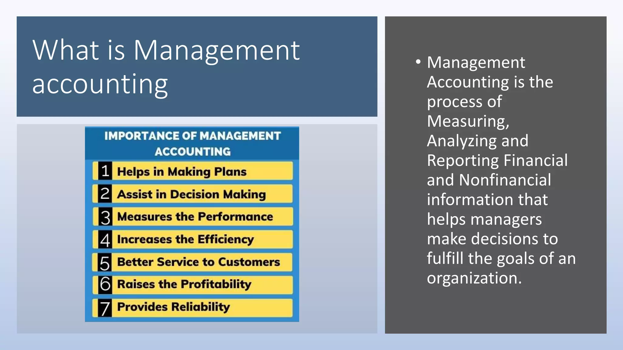 Objective of management accounting | PPTX