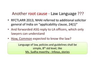 Objective Policies, Laws & Guidelines that will reduce litigation by RP ...