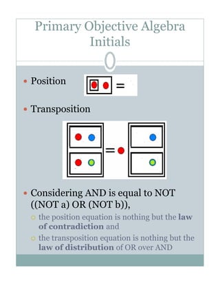 Objective primary algebra | PDF | Physics | Science