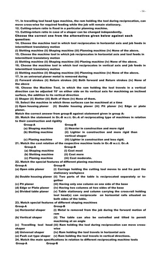 Objective questions and answers on operation management | DOC