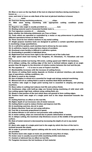 Objective questions and answers on operation management | DOC