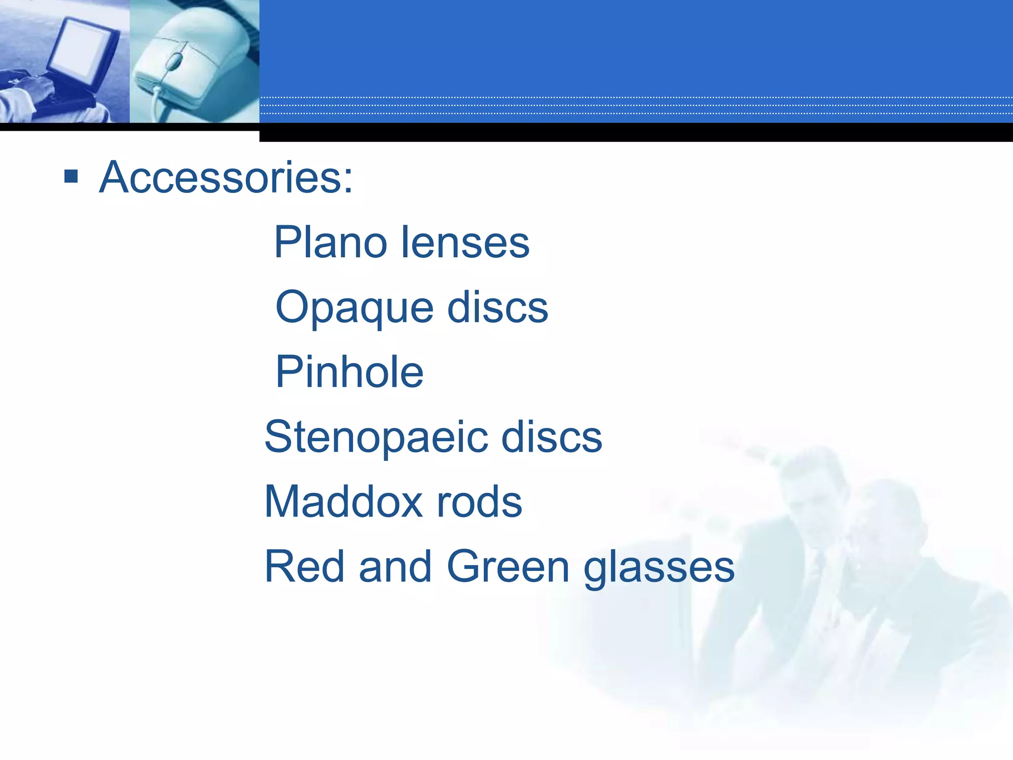 Objective refraction | PPTX