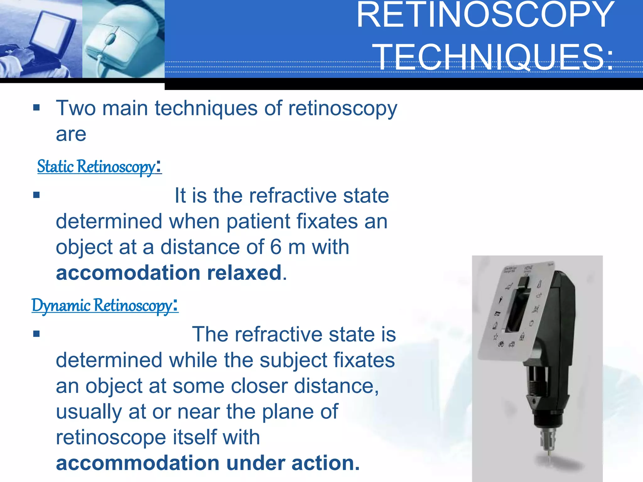 Objective refraction | PPTX