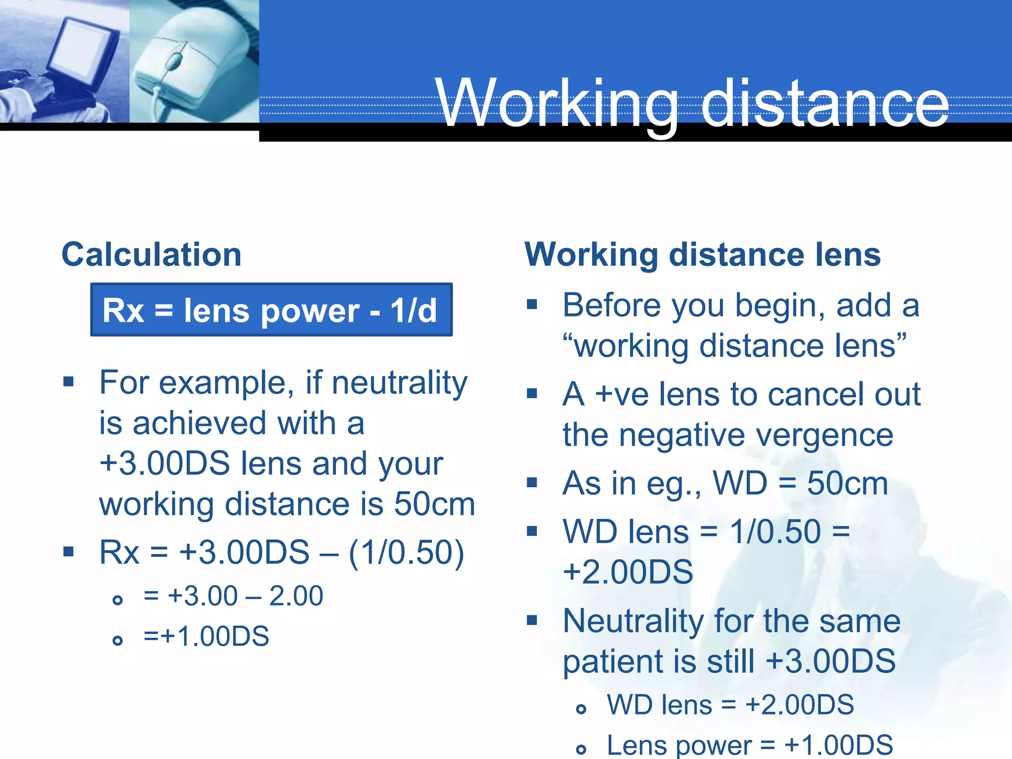 Objective refraction | PPTX