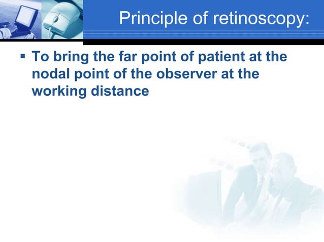 Objective refraction | PPTX | Eye and Vision Conditions | Diseases and ...