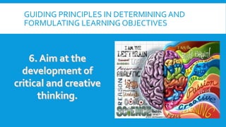 Objective-Related Principles of Teaching | PPT