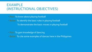 Objective-Related Principles of Teaching | PPTX