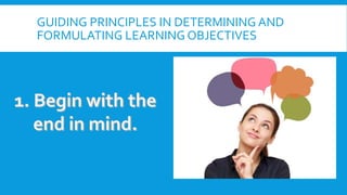 Objective-Related Principles of Teaching | PPTX