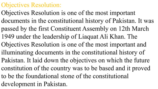 Objective resolution | PPTX