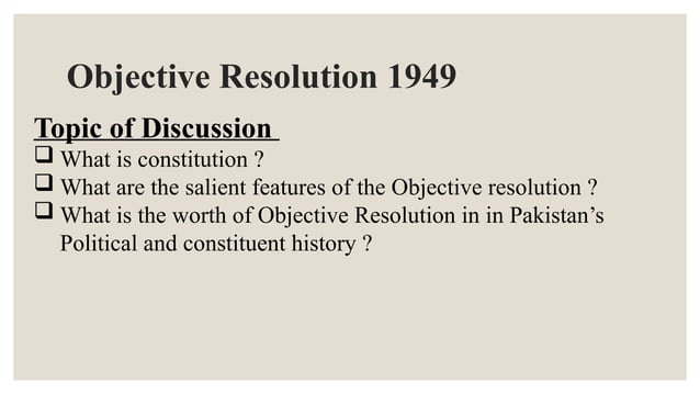Objective Resolution 1949.pptx.......... | PPTX