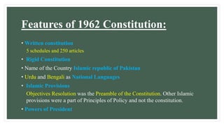 Objective resolution, 3 constitution of pakistan | PPTX