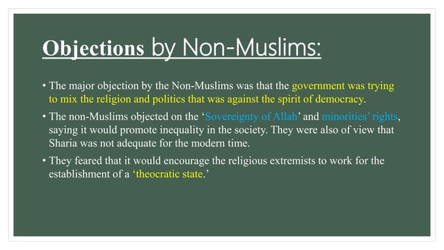 Objective resolution, 3 constitution of pakistan | PPTX | Islam ...