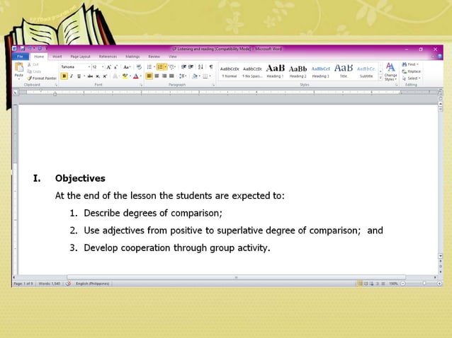 Objectives | PPT