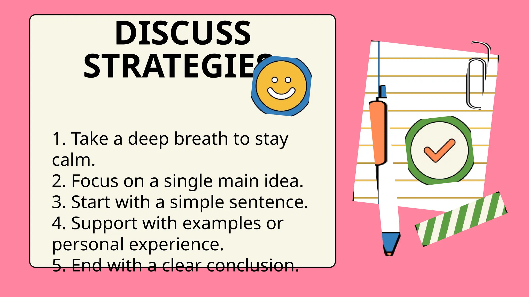 IMPROMPTU SPEECH POWERPOINT PRESENTATION | PPTX