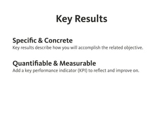 OKR - Objectives and Key Results - Effective Goal Setting on Company ...