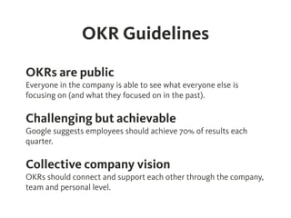 OKR - Objectives and Key Results - Effective Goal Setting on Company ...