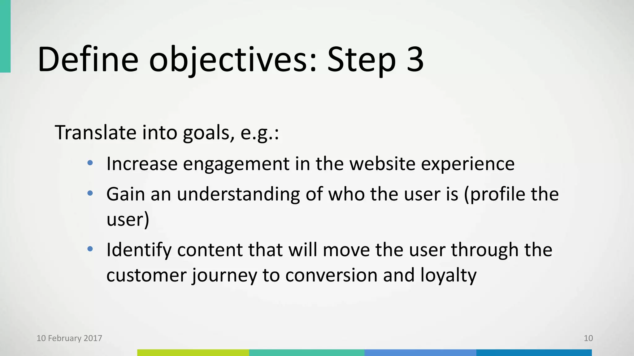 Developing an Objectives-Based Content Model | PPT