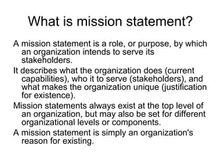Objectives., mission and vision | PPT
