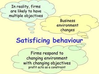 Objectives profit max and others | PPT