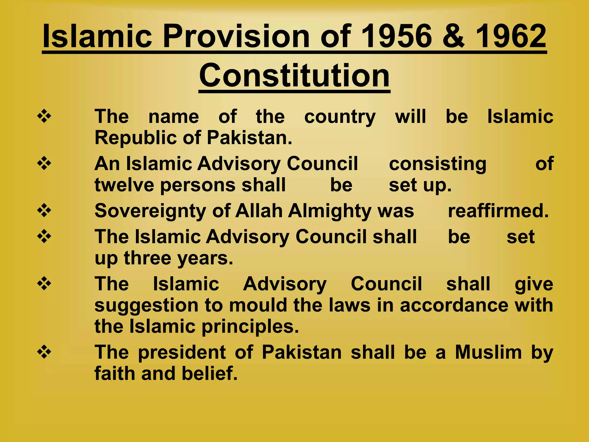 Constitutional Development of Pakistan,Objectives Resolution 1949 ...