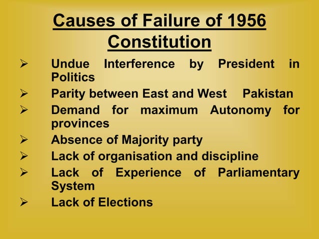 Constitutional Development of Pakistan,Objectives Resolution 1949 ...
