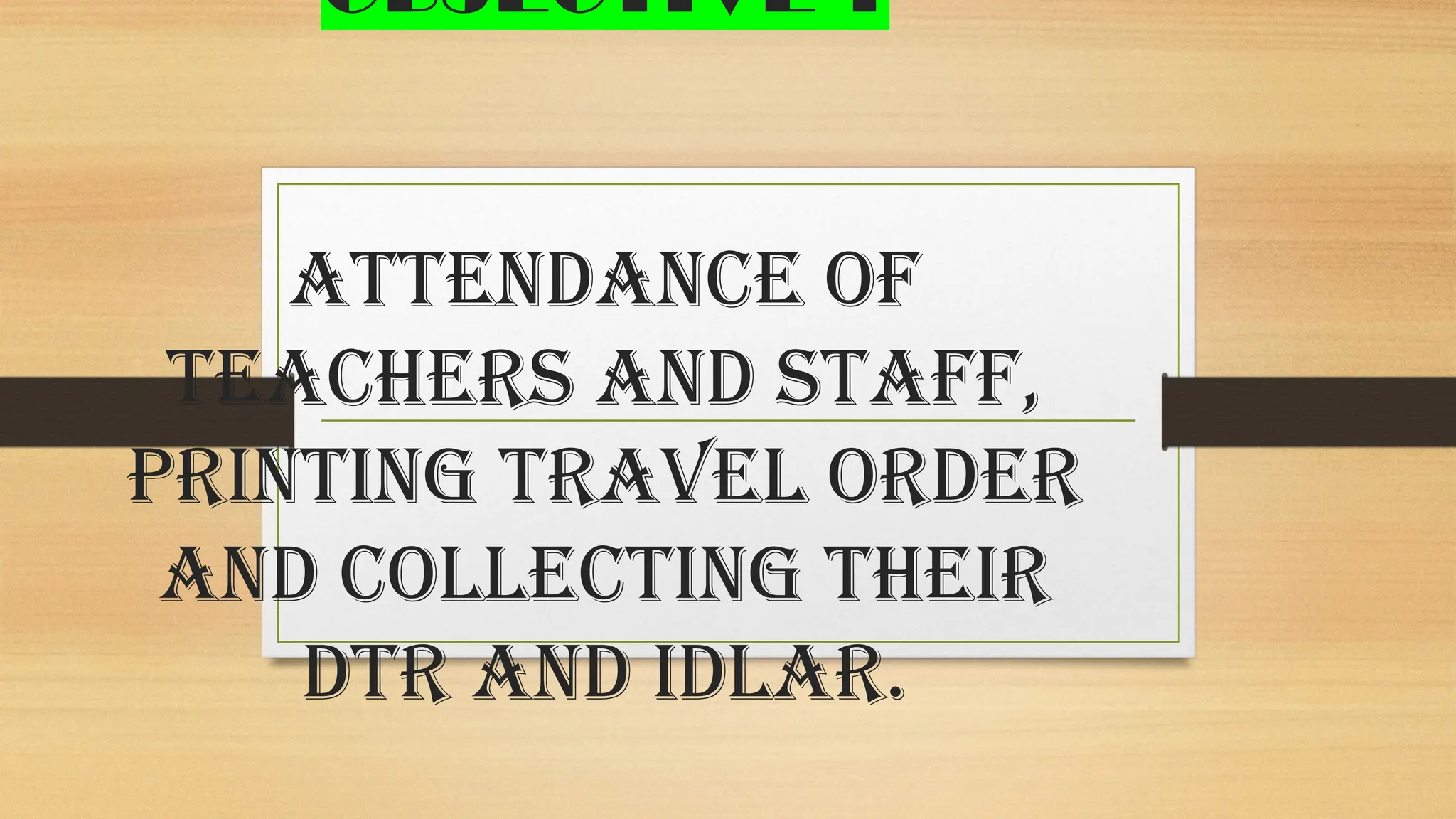 OBJECTIVES for the making of cakes and pastries | PPT