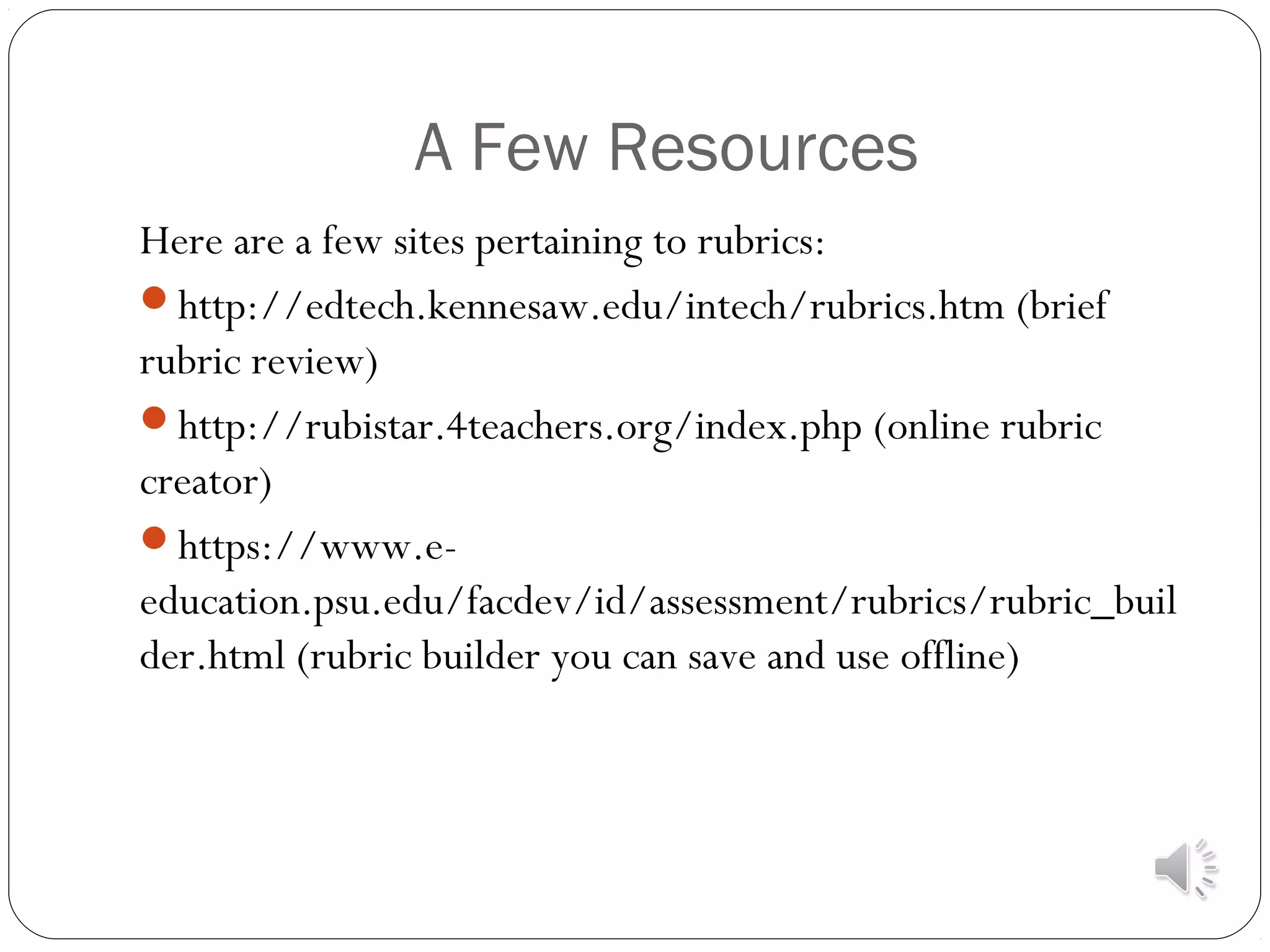 Objectives and assessment | PPT