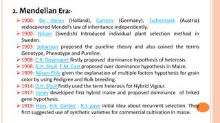 Plant Breeding - Objectives and History | PPTX