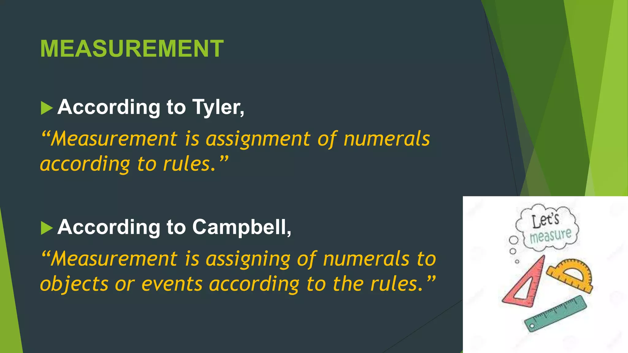 Objectives and importance of measurement and evaluation | PPTX