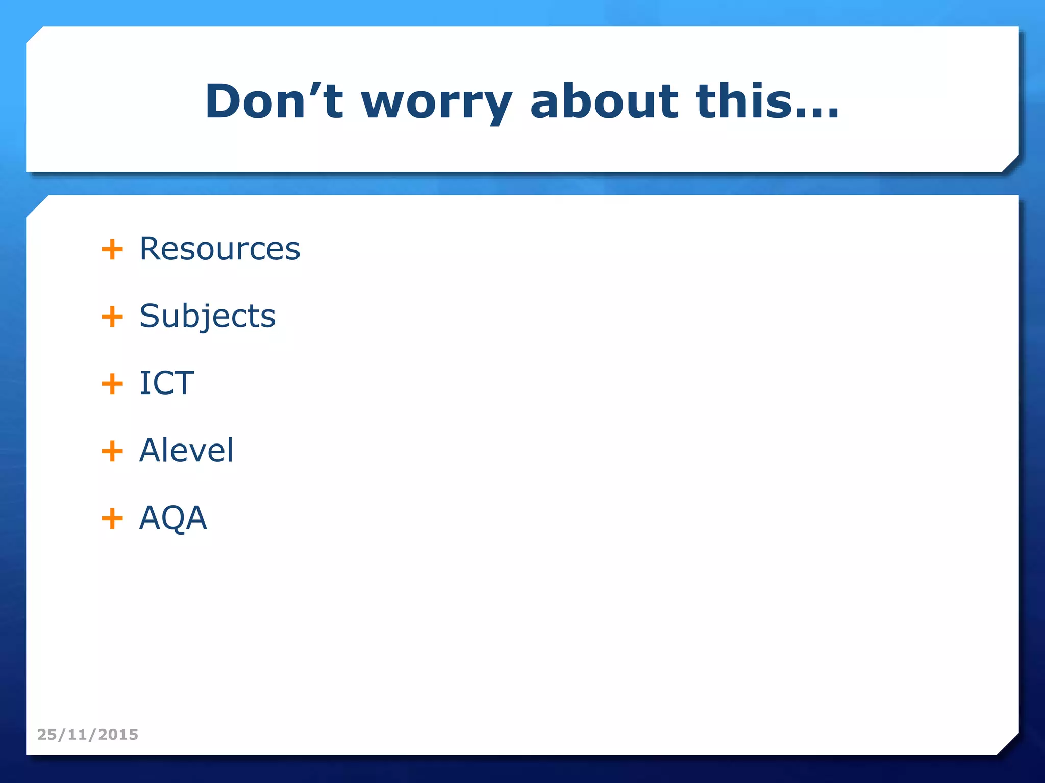 Working in ICT | PPTX | Education