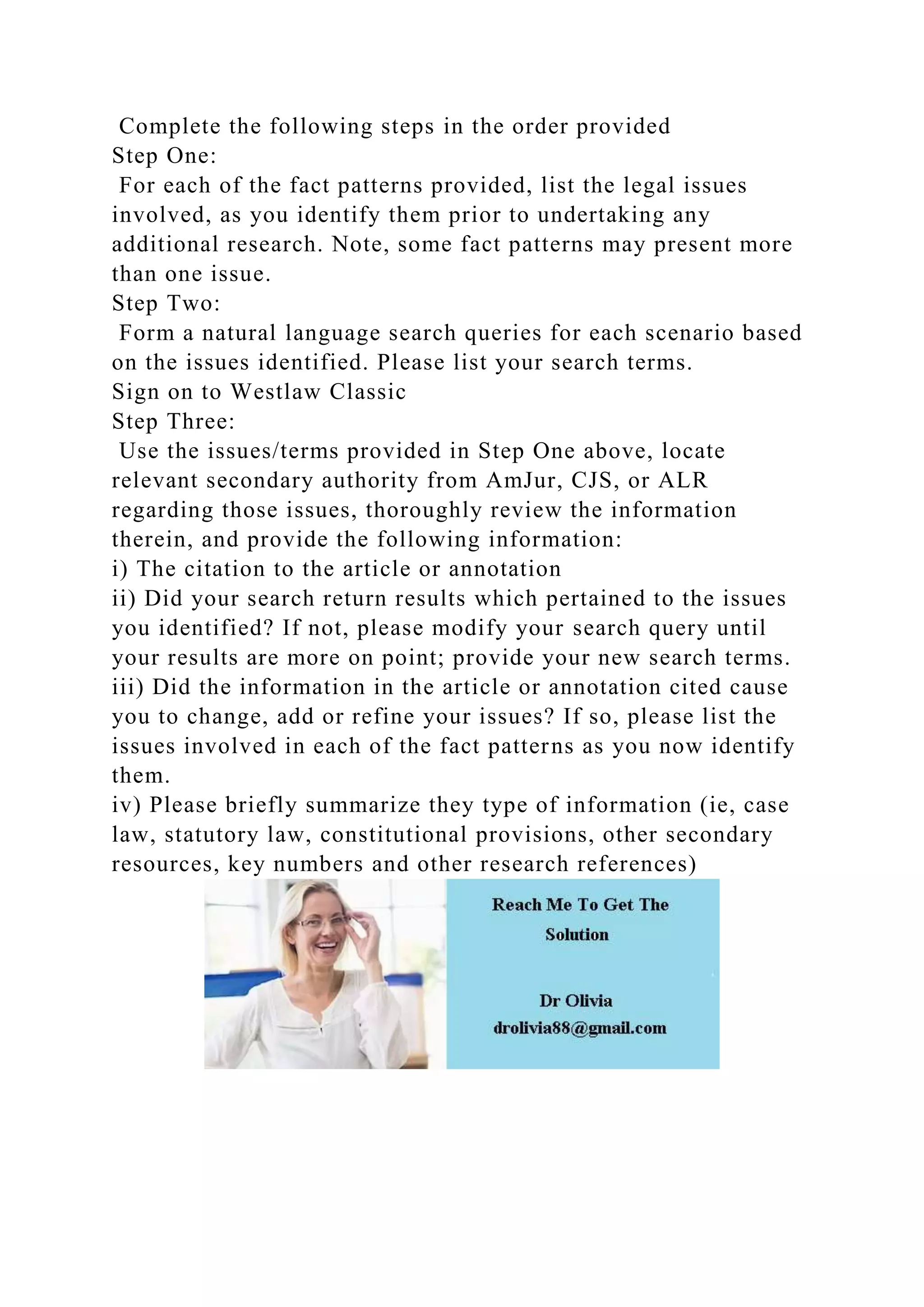 Objectives Appreciation for the value of consulting secondary res.docx